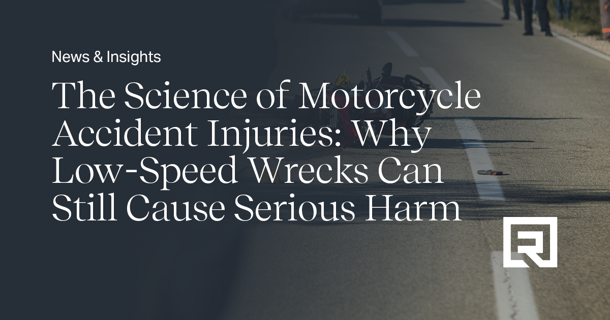The Science Behind Motorcycle Accident Injuries | Ramsey Law Group