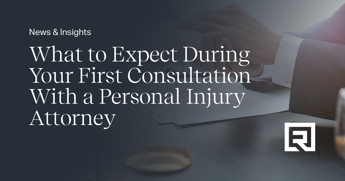 Expectations When Consulting With a Personal Injury Attorney
